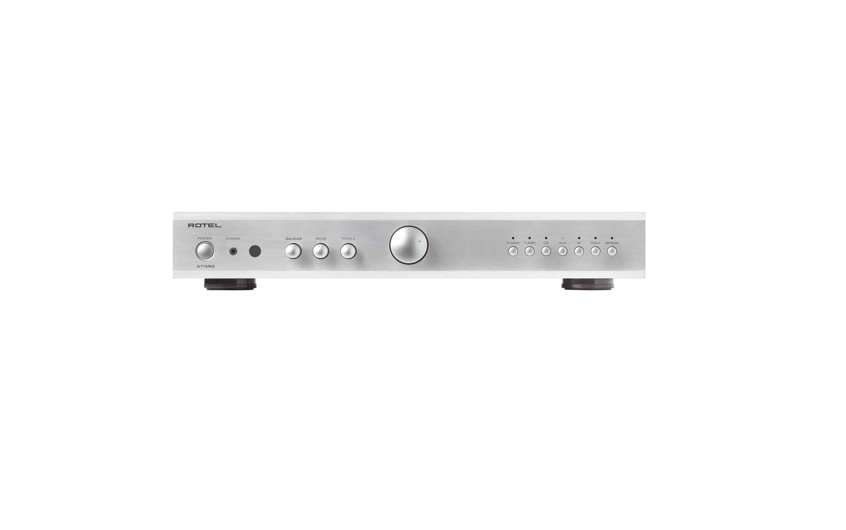 Rotel A-11 MKII Integrated Amplifier Silver