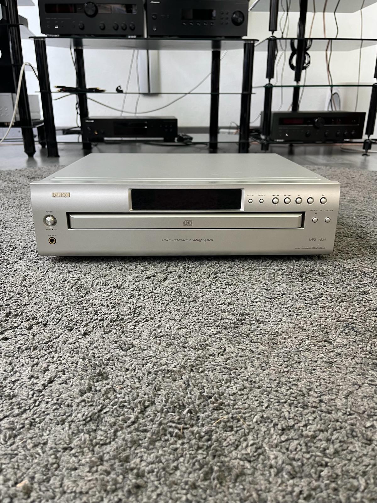 Denon Dcm-500ae Lettore Cd Argento (usato)