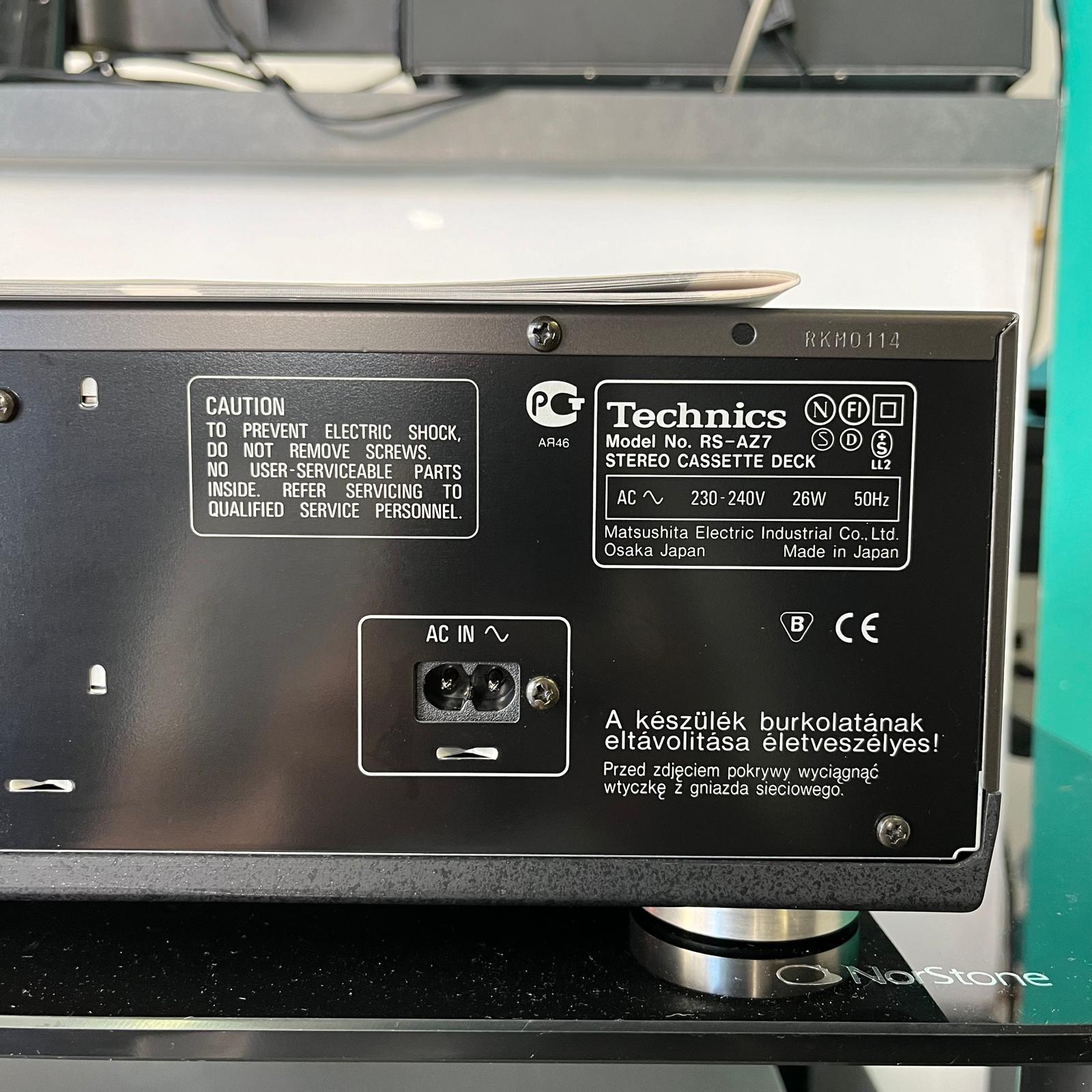 Technics RS-AZ 7 Cassette Player (Used) | FaceTheSound.com
