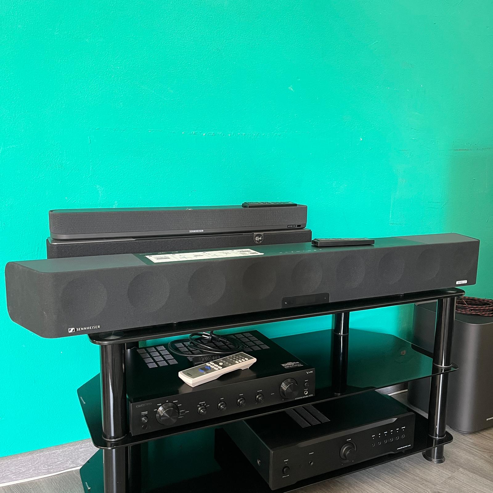 Sennheiser AMBEO Soundbar Max SB01 5.1.4 Nero (Usato) | FaceTheSound.com